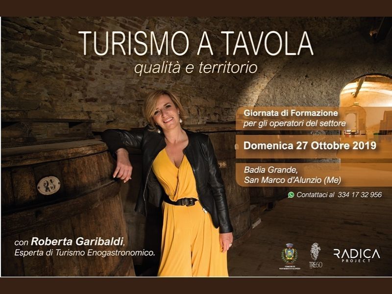 27/10/2019 - Turismo a tavola, formazione con Roberta Garibaldi - Cosa ...